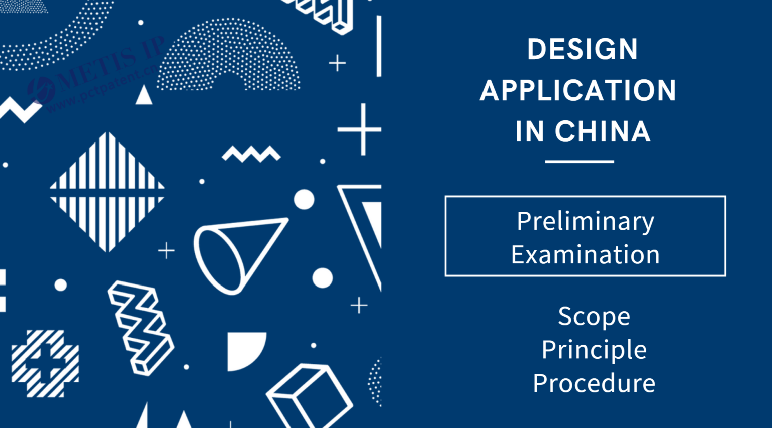 Preliminary Examination of Design Patent Application in China ...